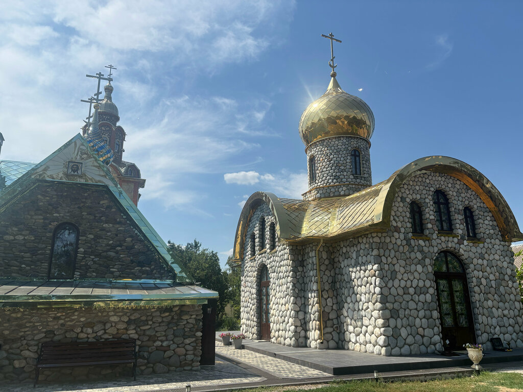 Ortodoks kiliseleri Георгиевская скитская церковь, Krasnodarski krayı, foto