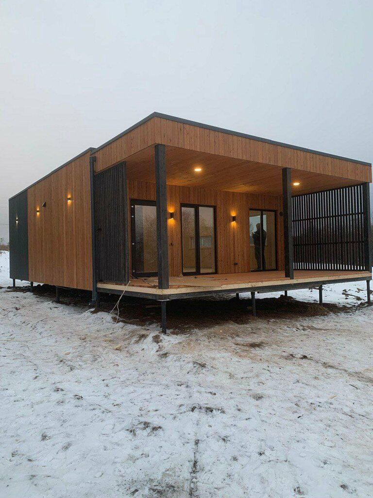 Yazlık ev inşaatı Стильная избушка, Perm, foto