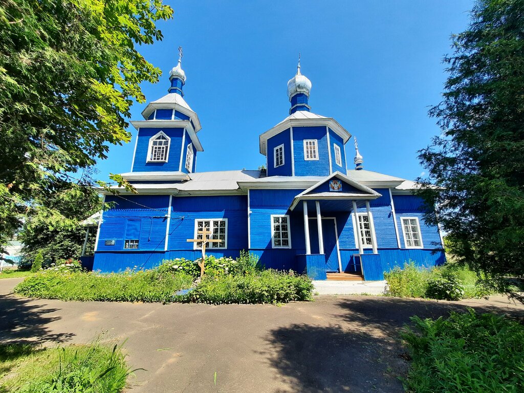 Ortodoks kiliseleri Церковь Святой Троицы, Gomelskaya oblastı, foto