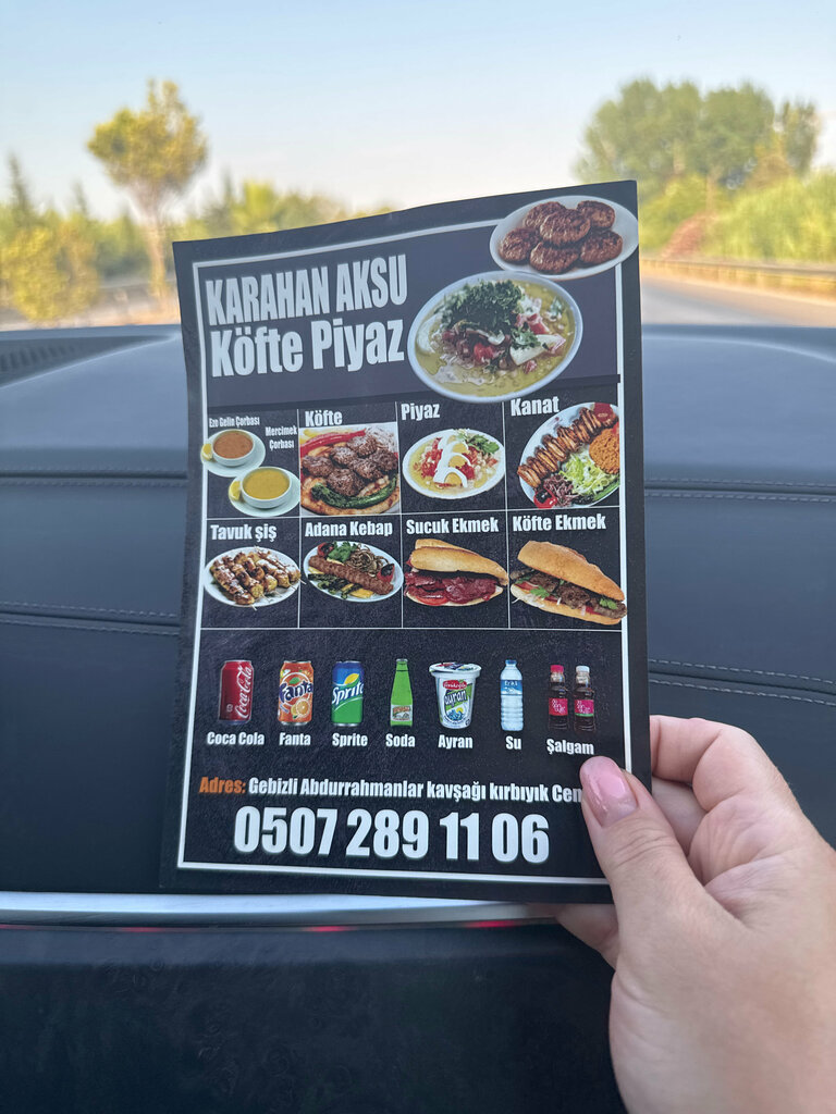 Restoran Karahan aksu Köfte piyaz, Serik, foto