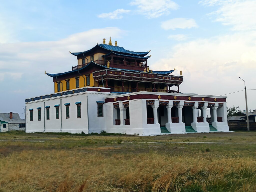 Pagoda Цогчен-дуган, Buriatya, foto