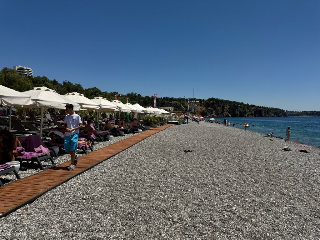 Plaj Rixos Aruna Beach Club, Antalya, foto