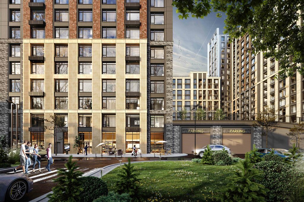 Konut blokları Garden View-1, Astana, foto