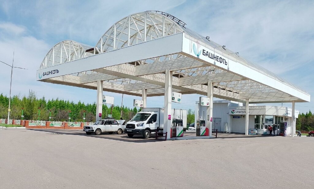 Benzin istasyonu Башнефть, Davlekanovo, foto