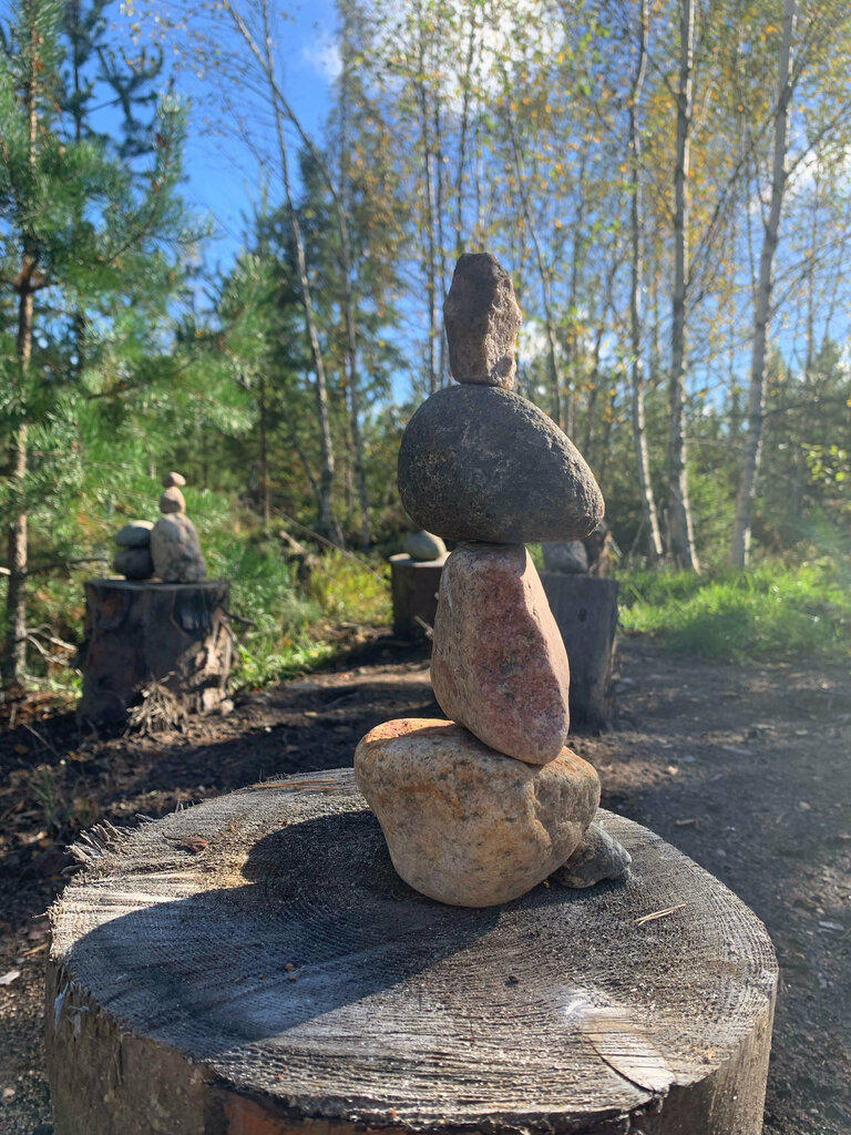 Doğa Поляна балансирующих камней, Saint‑Petersburg ve Leningradskaya oblastı, foto