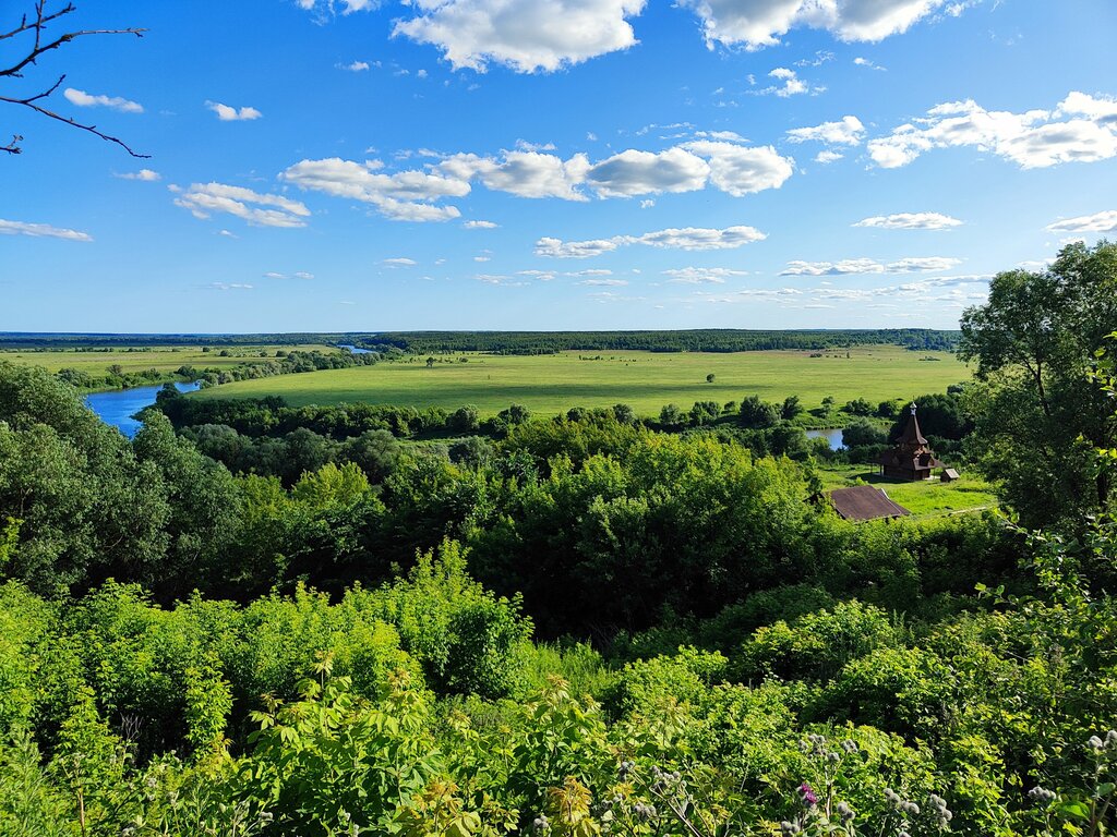 Seyir terası Observation deck, Kalujskaya oblastı, foto