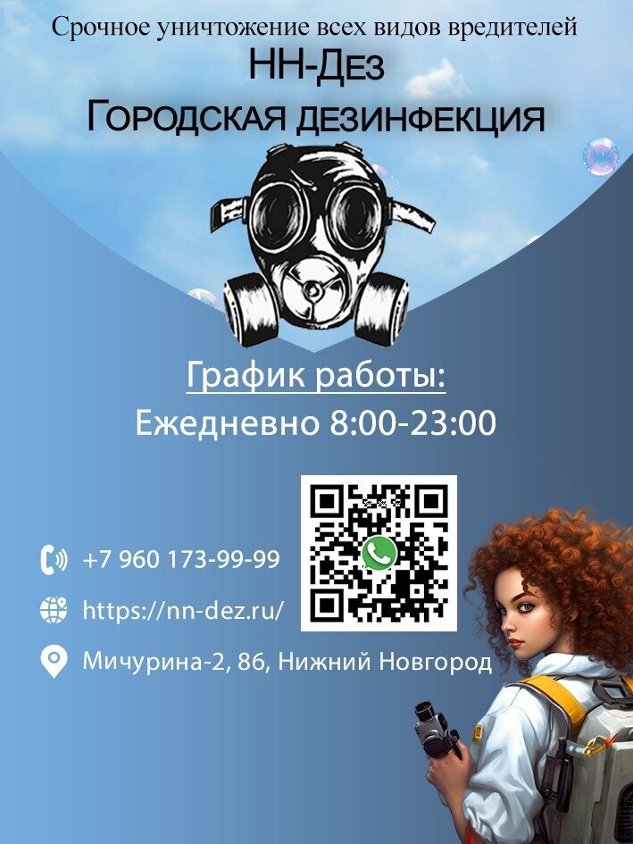 Haşere ilaçlama firmaları Нн-дез Дезинфекция от насекомых, Nijni Novgorod, foto