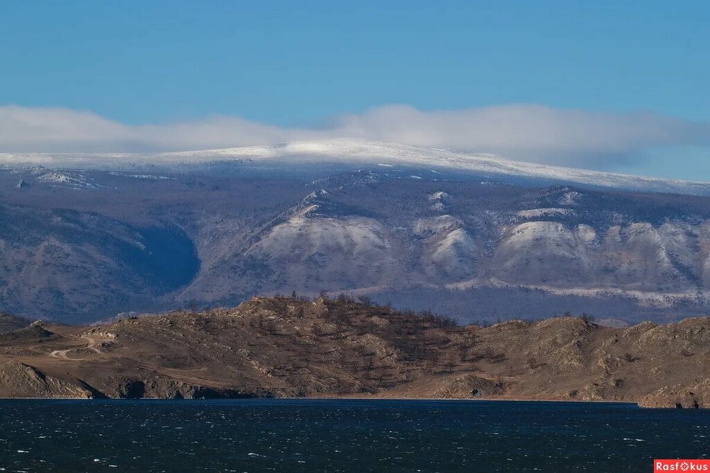 Dağ zirvesi Гора Сарминский голец, İrkutskaya oblastı, foto