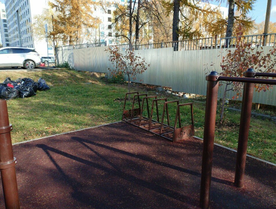 Bisiklet park yerleri Bicycle parking, Çeliabinsk, foto