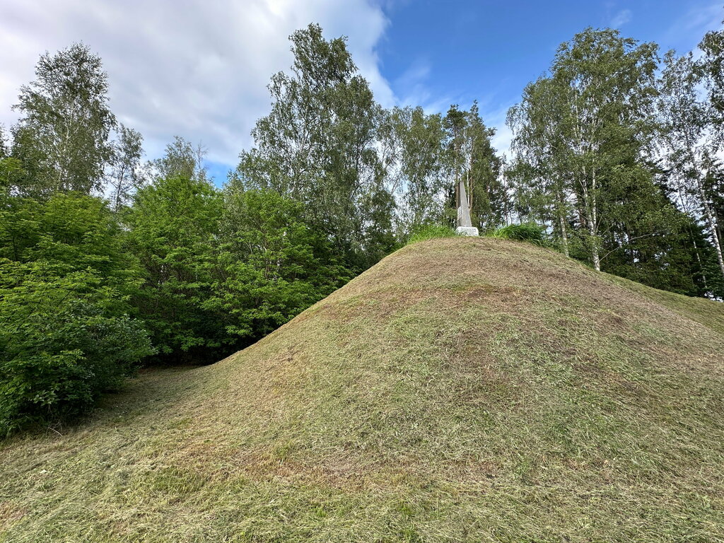 Anıt, heykel Мемориал погибшим воинам, Mogiliovskaya oblastı, foto