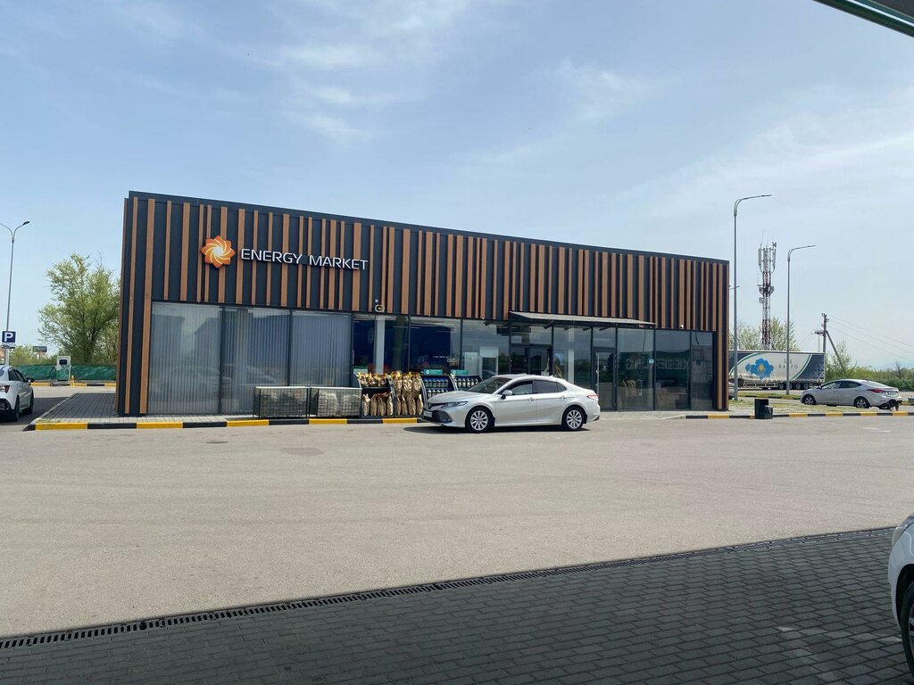 Benzin istasyonu Gasenergy, Almatı eyaleti, foto