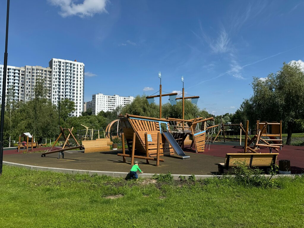 Oyun alanı Playground, Moskova, foto