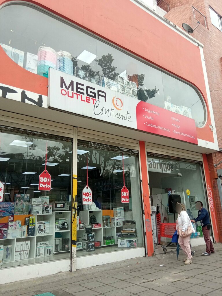 Beyaz eşya mağazaları Mega Outlet Continente, Bogota, foto
