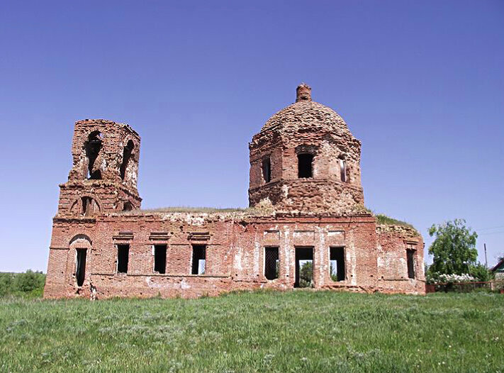 Ortodoks kiliseleri Церковь Николая Чудотворца, Saratovskaya oblastı, foto