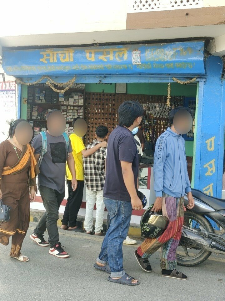 Anahtarların imalatı ve onarımı Sacho pasal, Katmandu, foto