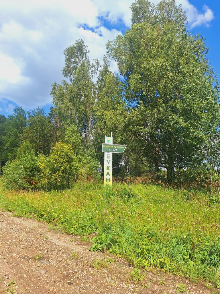 Giriş işareti Сельское поселение Село Букань, Kalujskaya oblastı, foto
