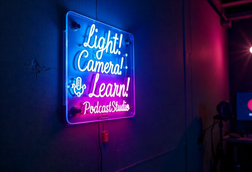 Video üretimi Light! Camera! Learn! PodcastStudio, Moskova, foto