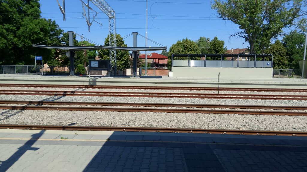 Tren istasyonu stanica Horgoš, Dünya, foto
