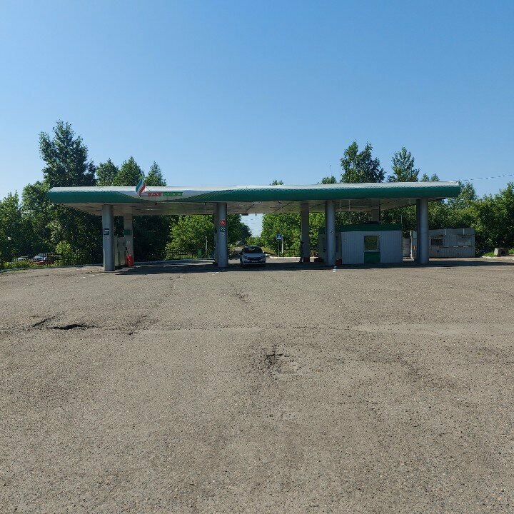 Benzin istasyonu Tatneft, Novokuznetsk, foto