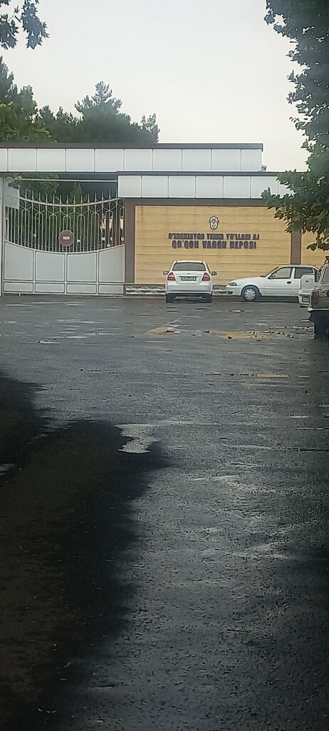 Demiryolu ekipmanları Kokand Locomotive Depot, Kokand, foto