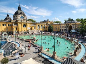 Széchenyi thermal bath (Budapest, Városliget), turistik yerler  Budapeşte'den