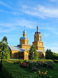 Sobor Ikony Bozhiyey Materi Tikhvinskaya V Tsivilskom Tikhvinskom monastyre (Пролетарская улица No:1, Цивильск), manastır  Civilsk'ten