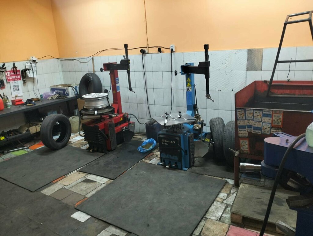 Oto lastik tamiri Vulcanization, Taraz, foto
