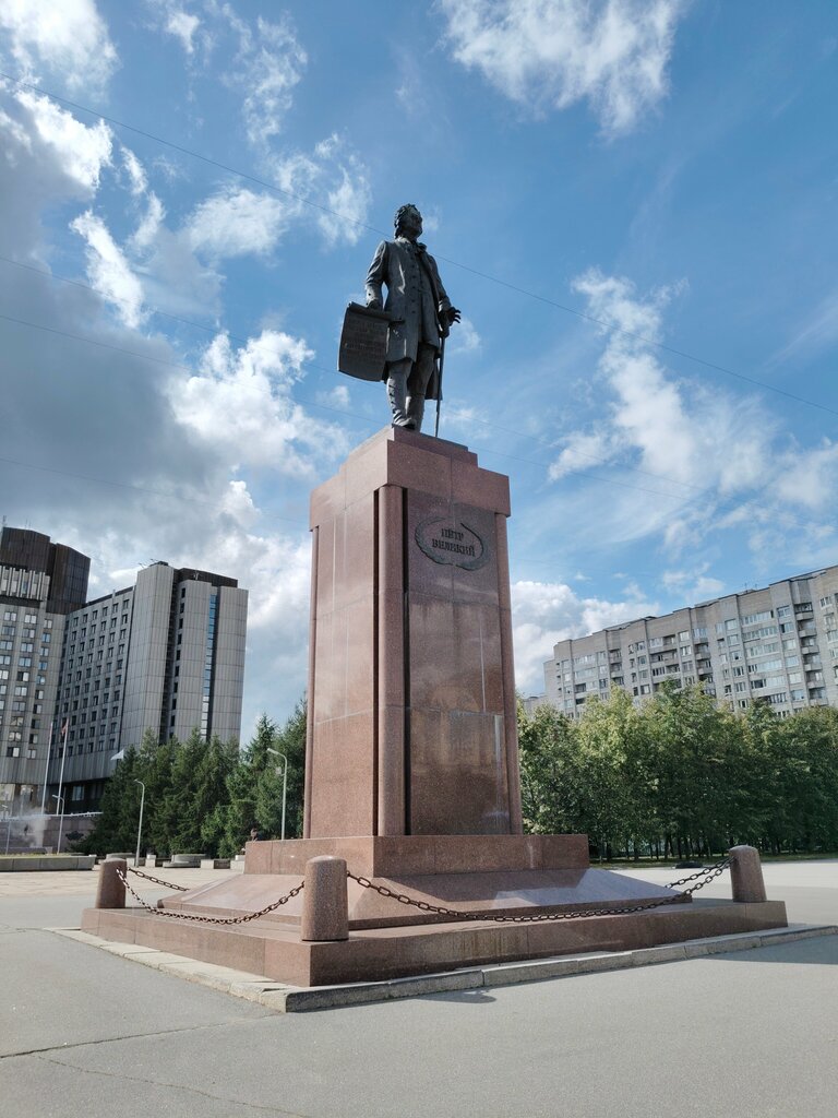 Anıt, heykel Пётр I, Saint‑Petersburg, foto