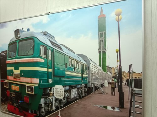 Müzeler ve sanat galerileri Бывший командный бункер БЖРК, Permski krayı, foto
