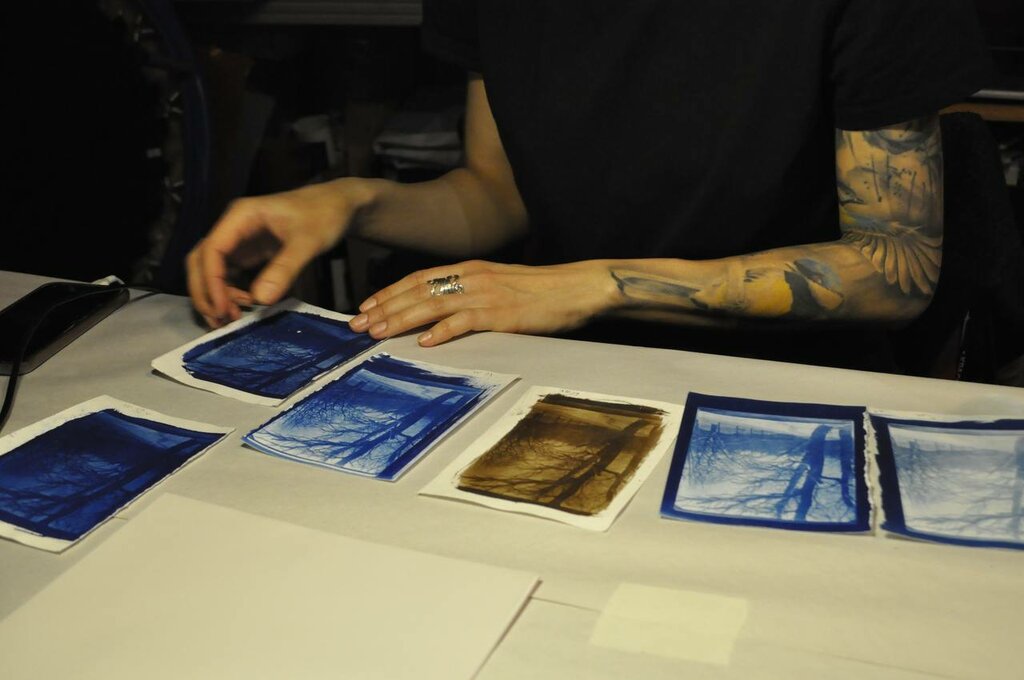 Sanat atölyeleri Blue Devi, Moskova, foto