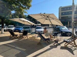 Kahve dükkanları Zatsepi Coffee, Maykop, foto