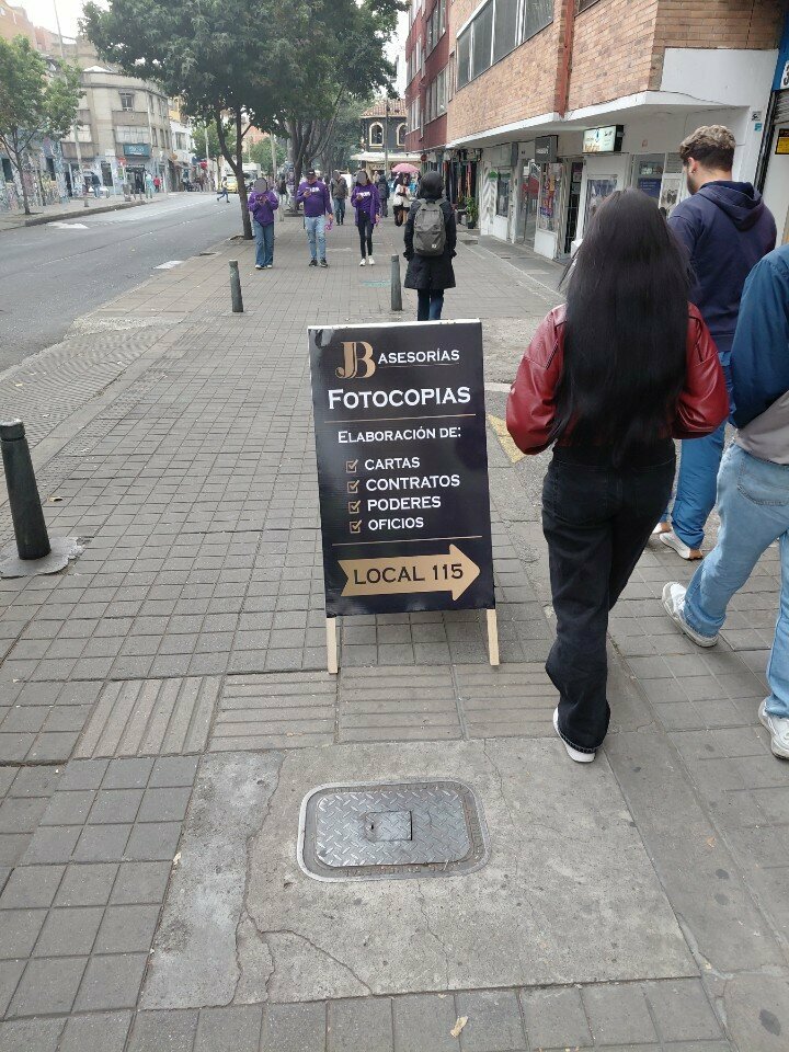 Fotokopi dükkanları Jb asesorias, Bogota, foto