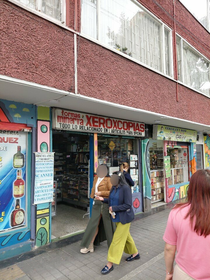 Fotokopi dükkanları Formas Minerva Xerox Copias, Bogota, foto