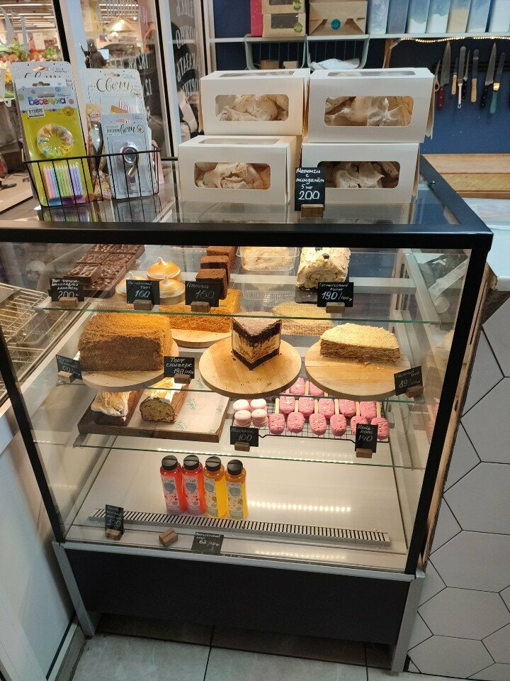 Pasta, şekerleme ve tatlı Борисыч Bakery, Angarsk, foto