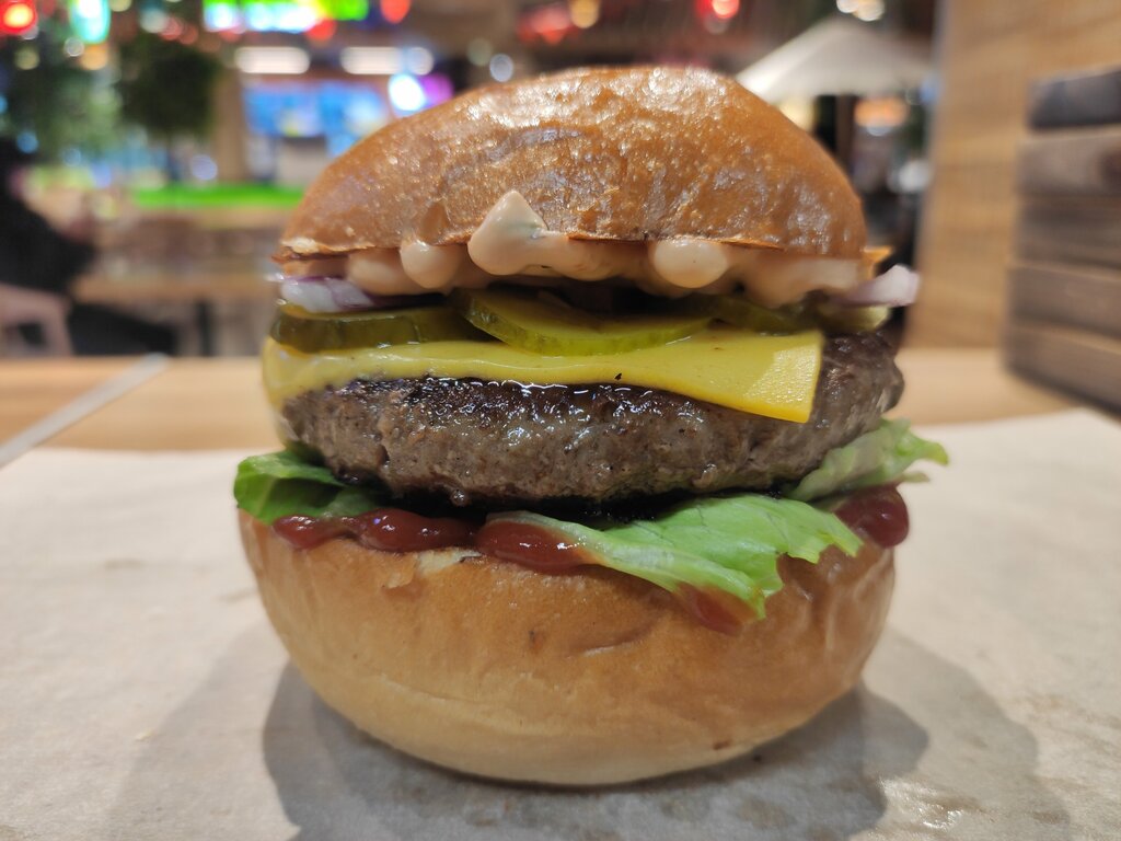 Restoran Manny's Burger, Moskova, foto