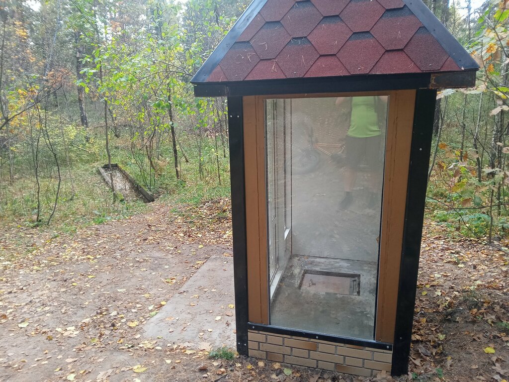Pınar, çay Spring, stream, Novosibirsk, foto