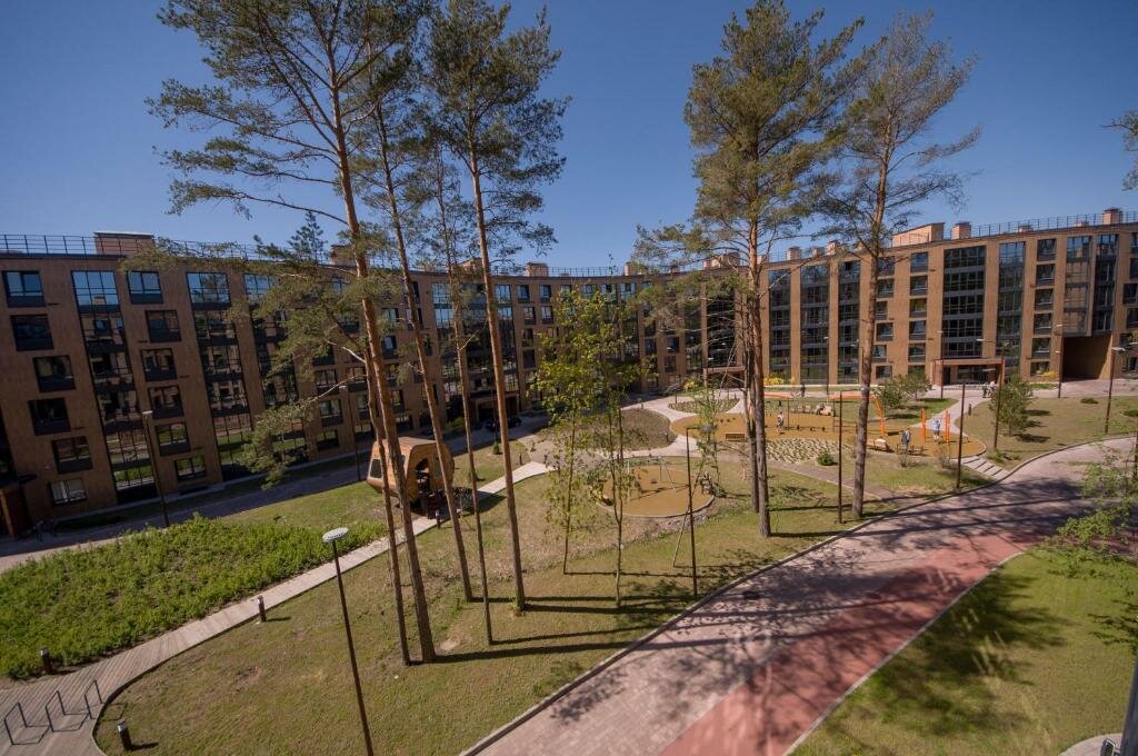 Kısa süreli konaklama Апартаменты на берегу Финского залива в ЖК Светлый Мир, Sestroretsk, foto