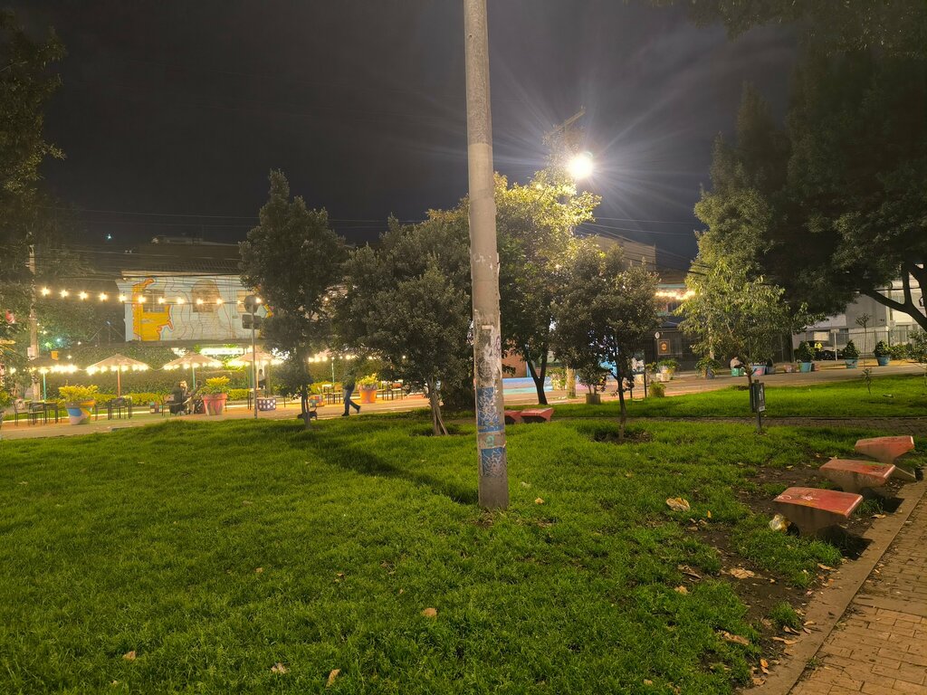 Kültür ve eğlence parkları San Felipe Urbanization Park, Bogota, foto