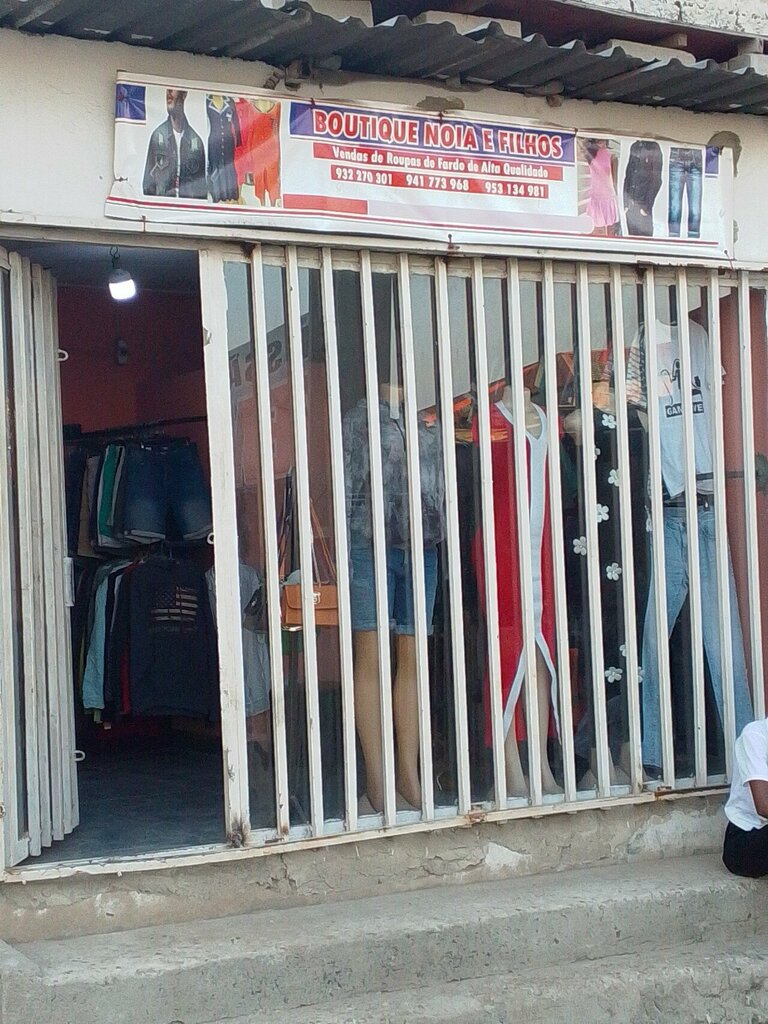 Dış giyim mağazası Nova e Filhos, Loanda, foto