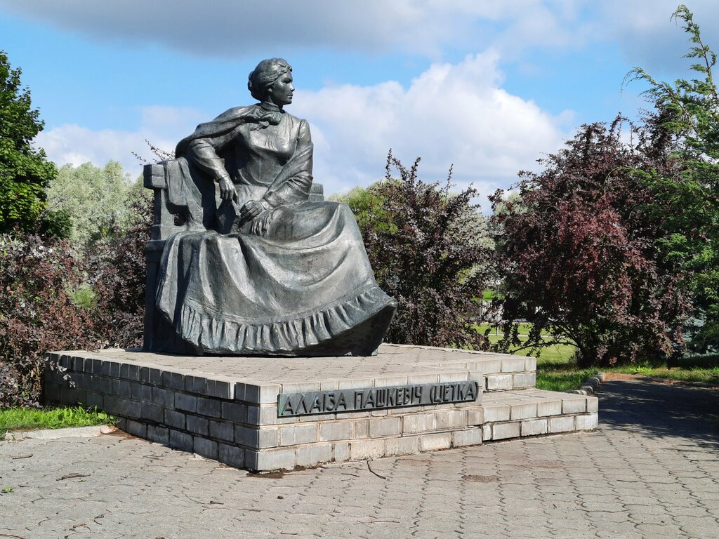 Anıt, heykel Алоиза Пашкевич, Shchuchyn, foto