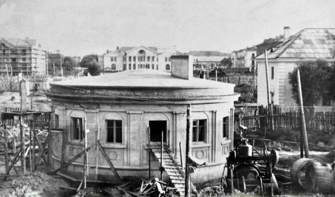 Mühendislik altyapısı Канализационная насосная станция, Velikie Luky, foto