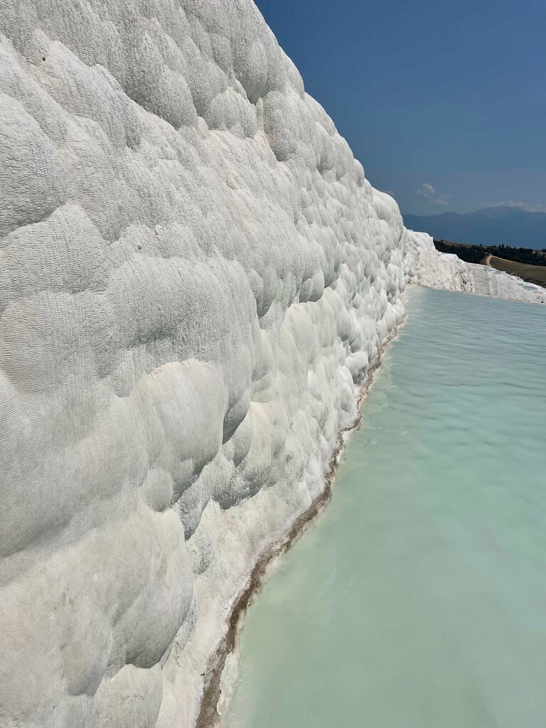 Yüzme havuzları Pamukkale Antique Thermal pools, Denizli, foto