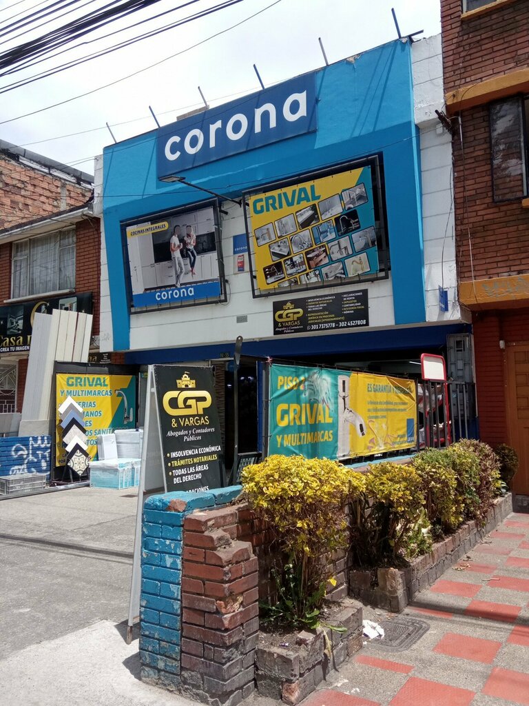 Banyo ve klozet mağazaları Corona, Bogota, foto