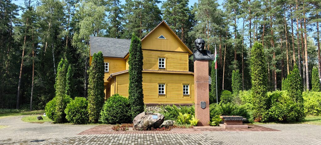 Anıt, heykel Ф.Э. Дзержинский, Minskaya oblastı, foto