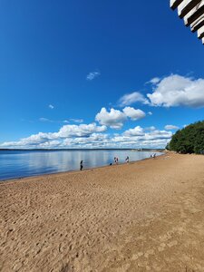 Beach (Leningrad Region, Vyborg, mys Smolyanoy), plaj  Vyborg'dan