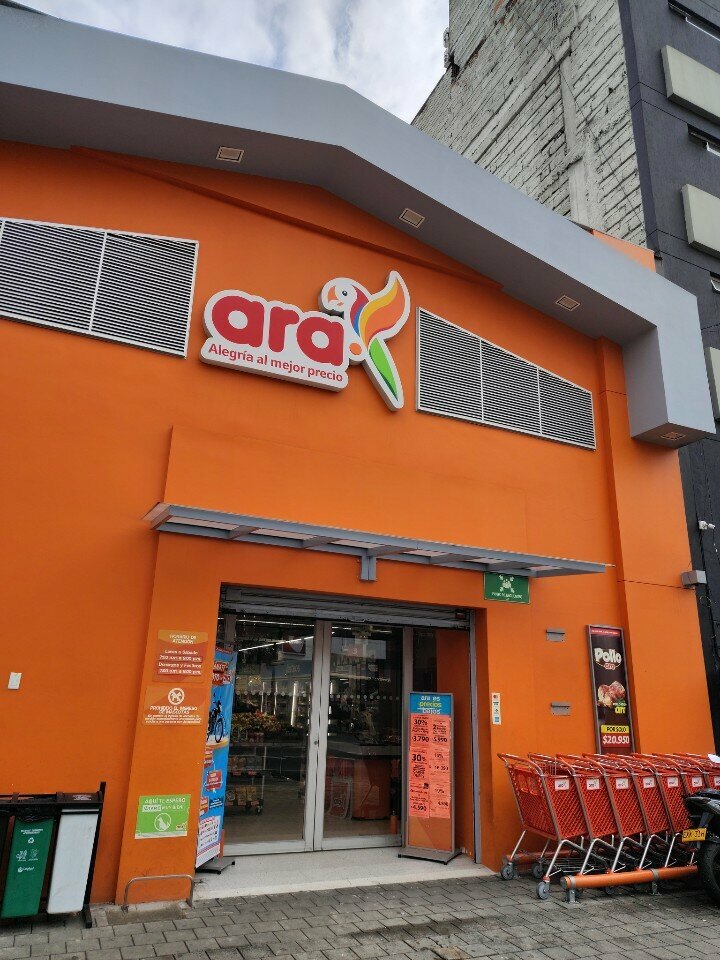 Süpermarket Ara, Medellin, foto