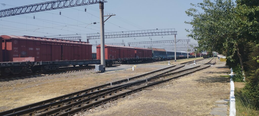 Yük istasyonu Taşkent Tovarnaya İstasyonu, Taşkent, foto