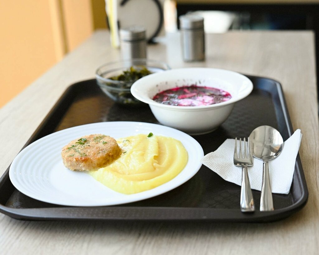 Kantin, yemekhane Kolobok, Briansk, foto