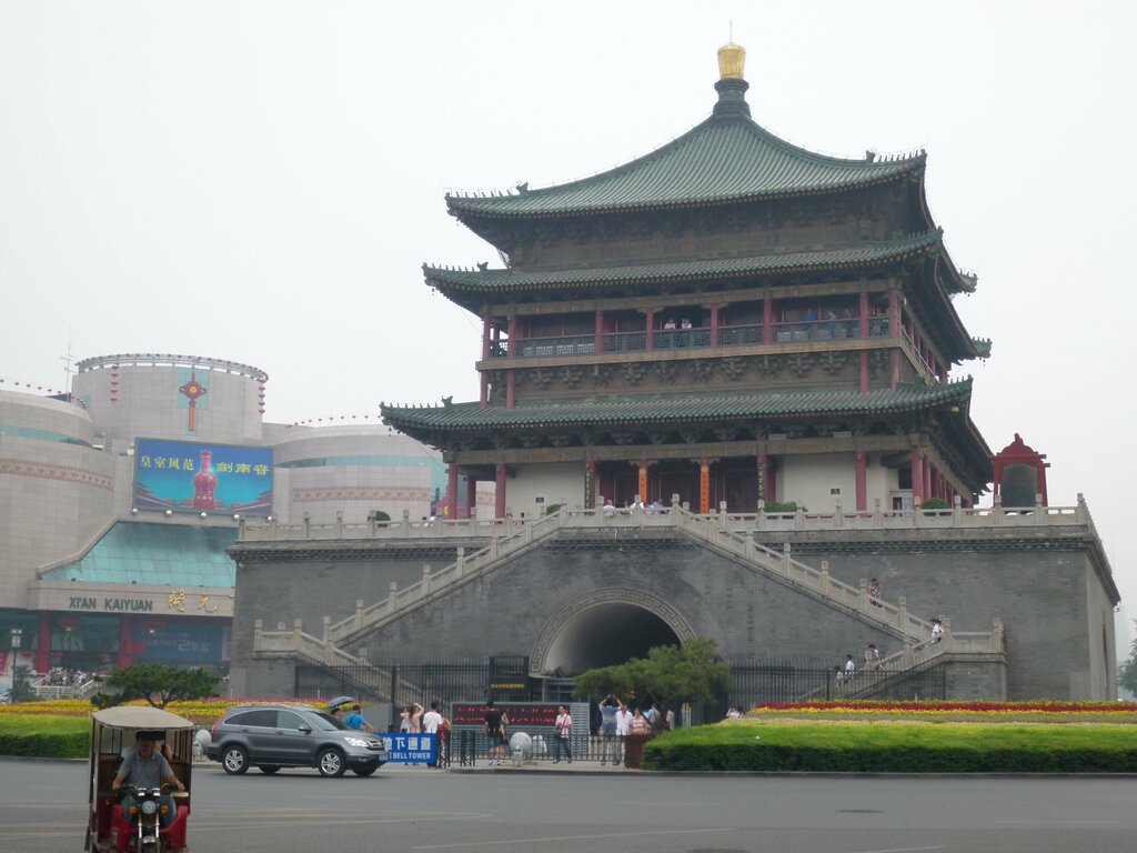 Turistik yerler Bell Tower of Xi'an, Xi'an, foto