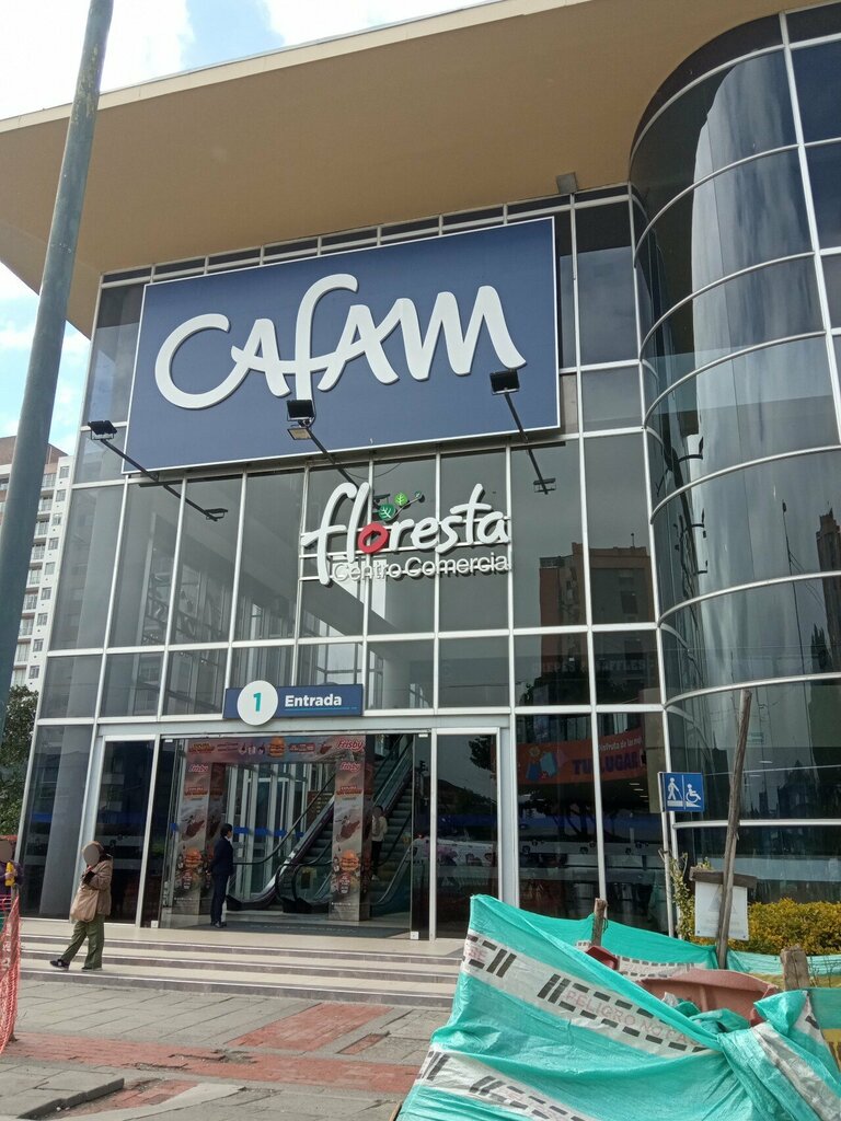 Alışveriş merkezleri Cafam Floresta, Bogota, foto